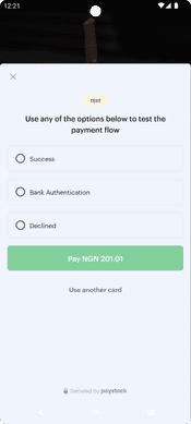 Guides - Accept Payments on your Android App | Paystack Developer Documentation
